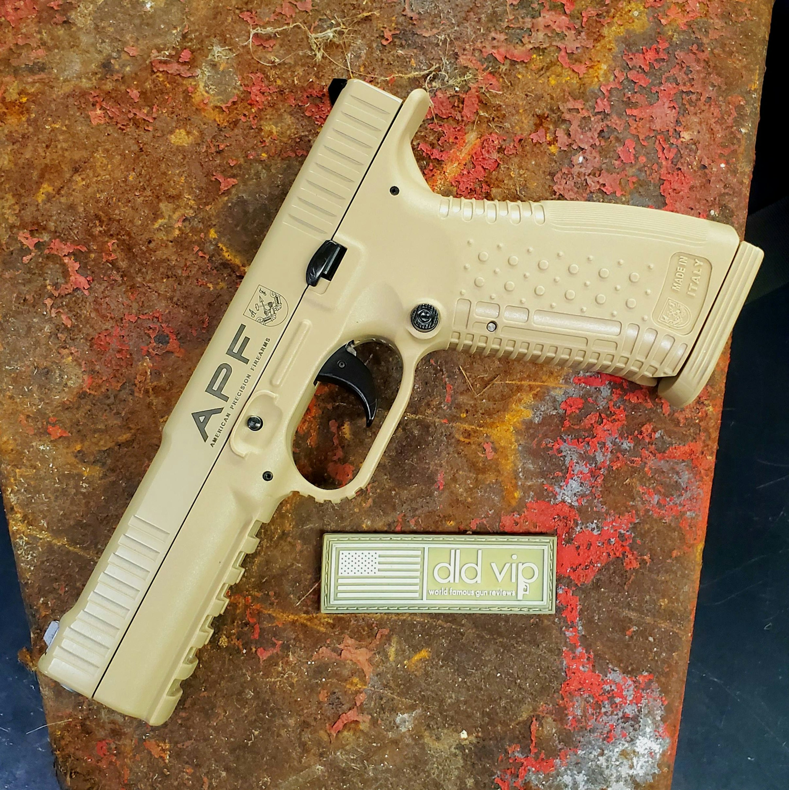 APF Strike One 9mm FDE Cerakote 10rd - American Precision F...